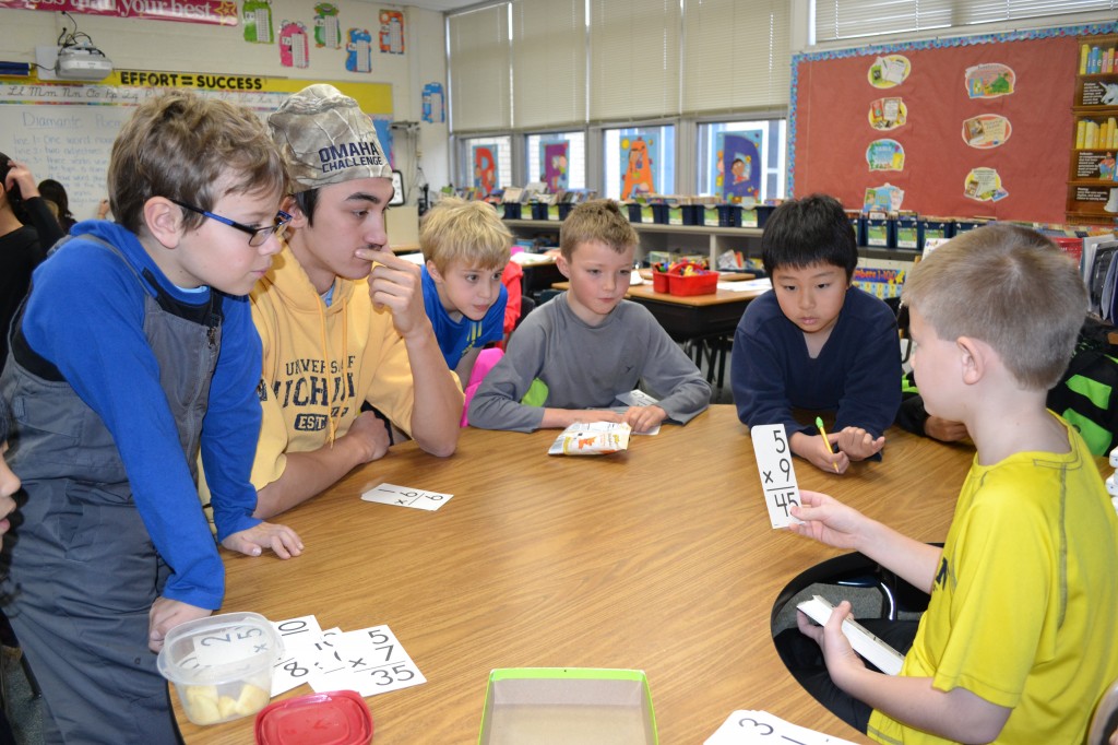 U-M baseball players wow Lakewood students – AAPS District News