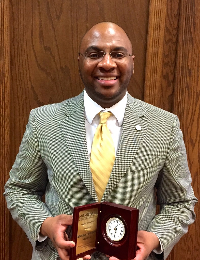 Michael Johnson named MEMSPA Region 2 Principal of the Year; credits ...