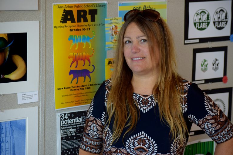 Meredith Giltner, Skyline High School art teacher – AAPS District News