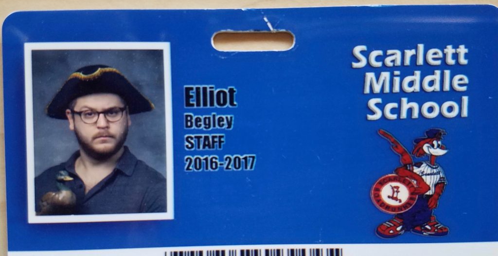 Elliot Wills-Begley, Scarlett Middle School language and literature ...