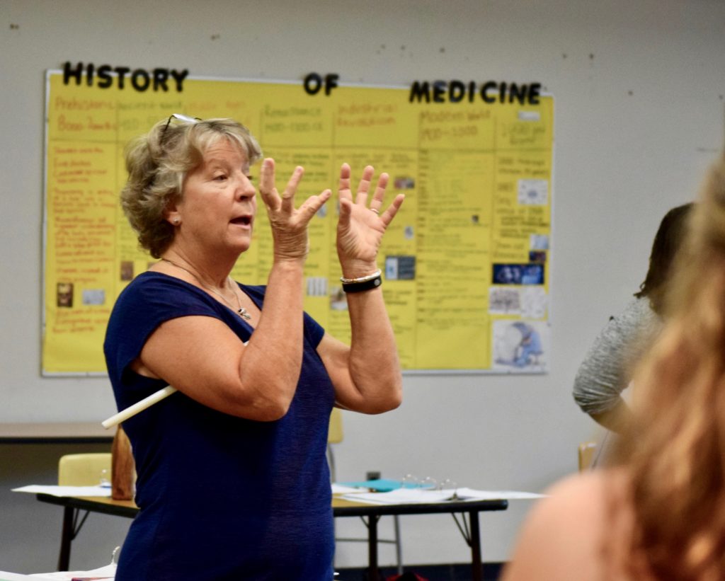 Lynn Boland, Huron High School health science teacher – AAPS District News