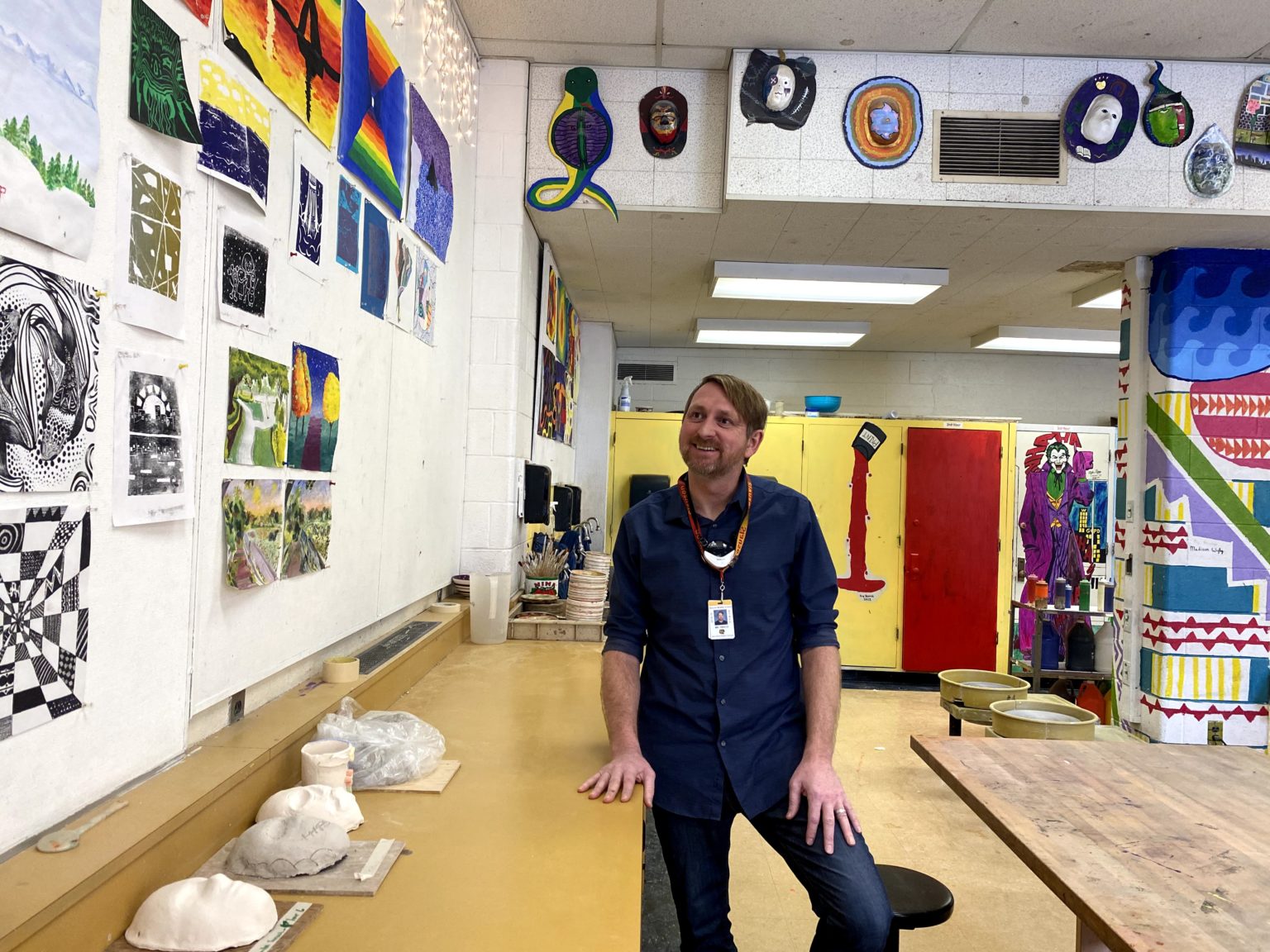 Jason Treece, Slauson Middle School visual arts teacher – AAPS District ...