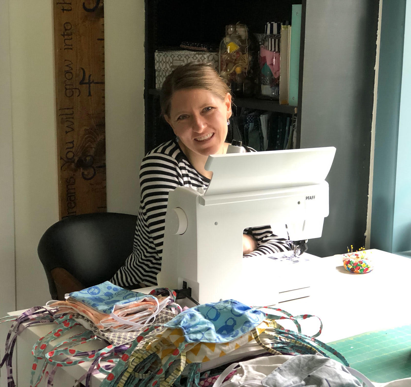 Allen art teacher and AAPS moms create masks for healthcare & other ...