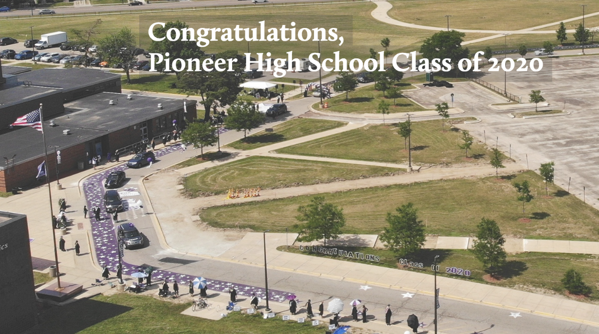440 Pioneer High School grads receive diplomas in joyful, first-of-its ...
