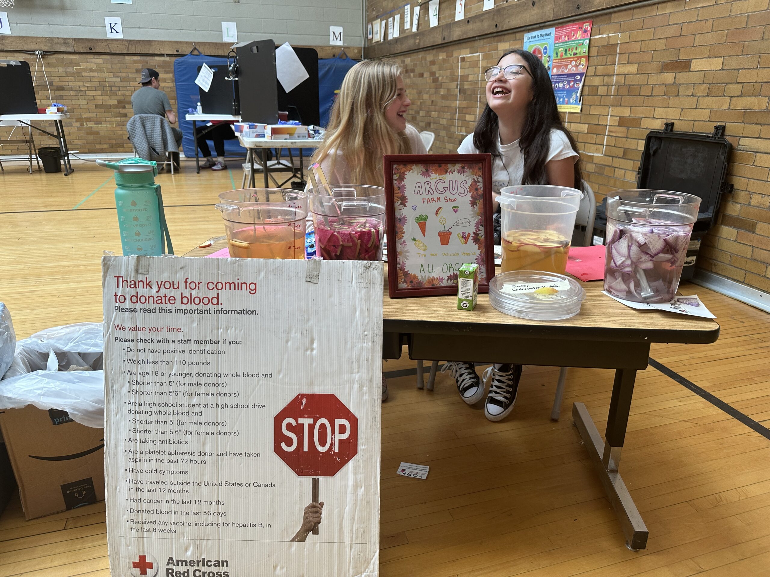 Burns Park 5th graders assist with annual blood drive—the largest blood ...