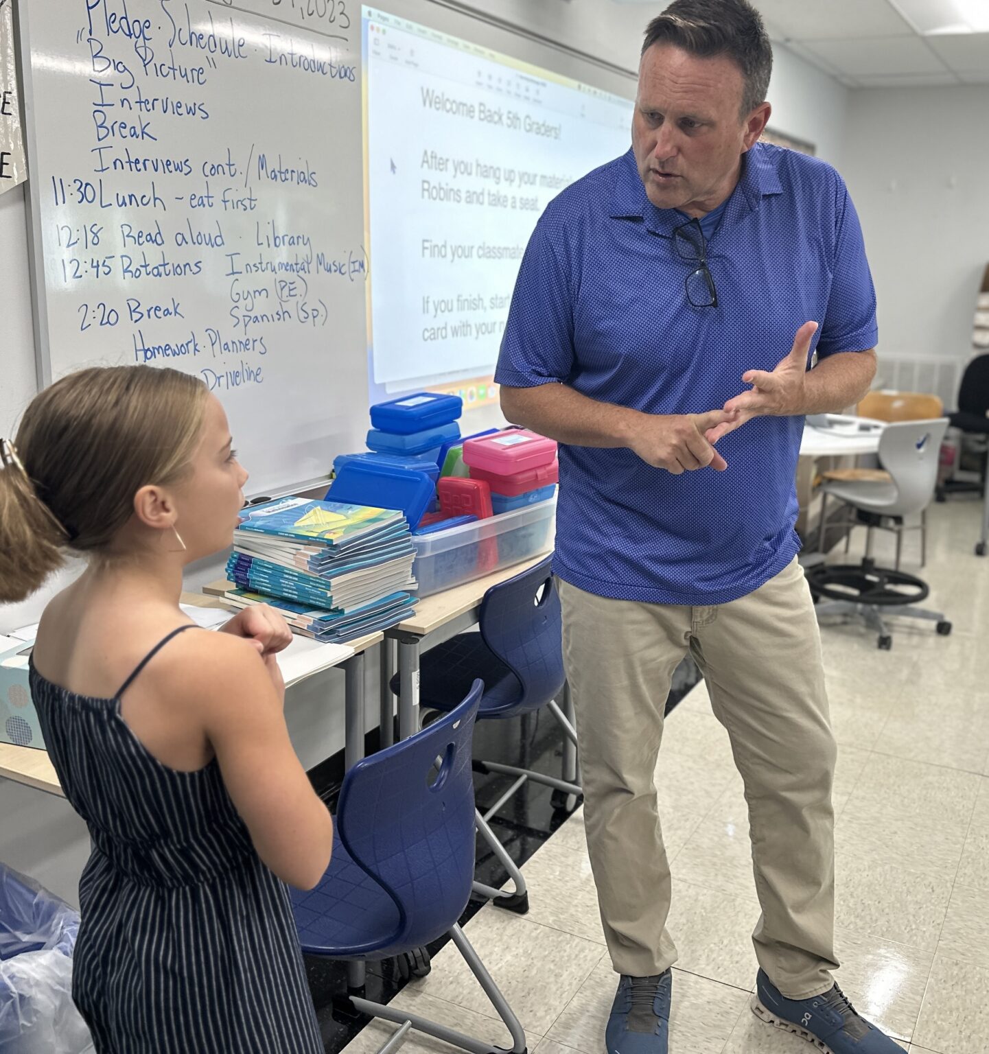 Nick Mosher, Wines Elementary fifth grade teacher – AAPS District News