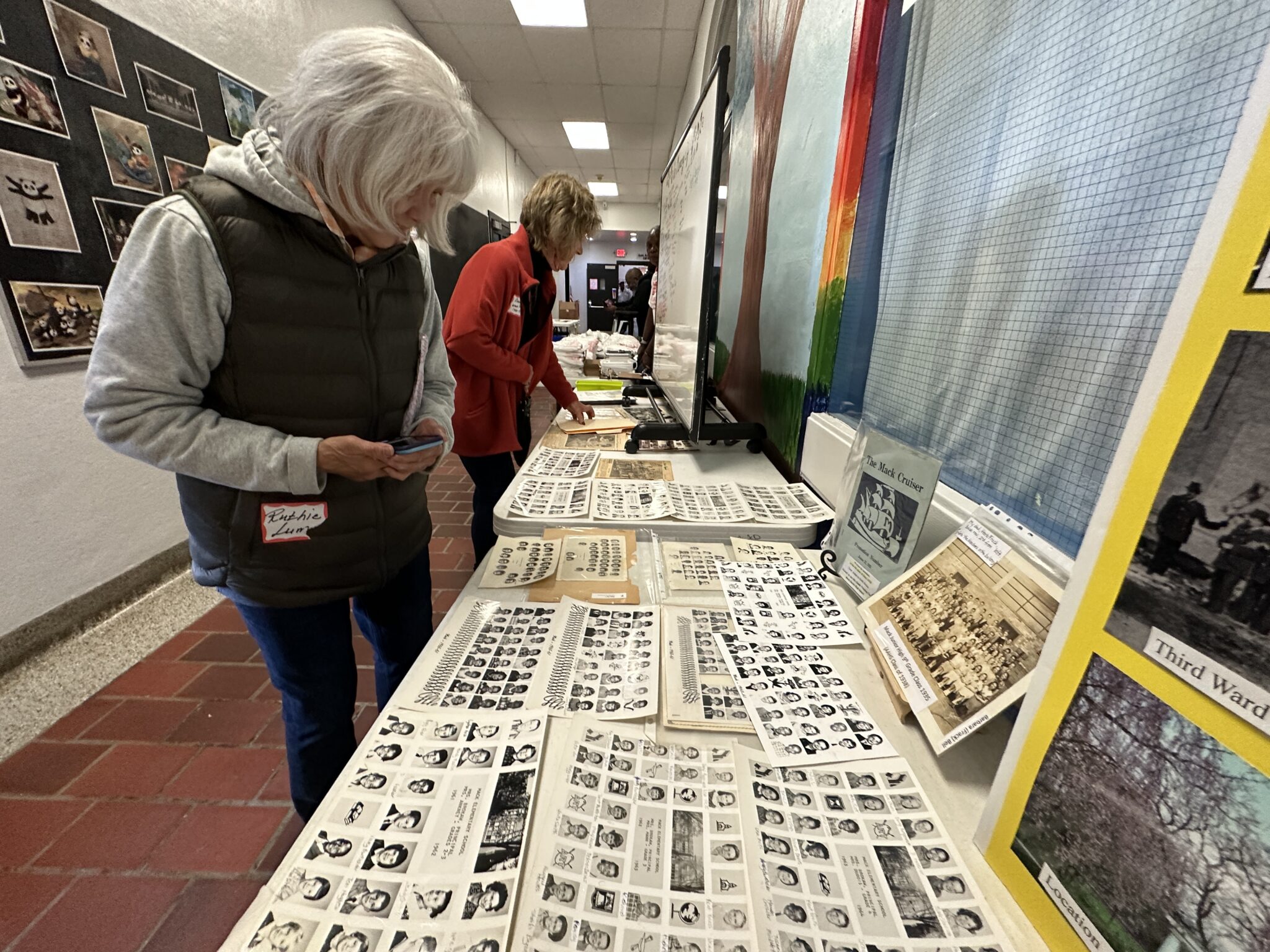 “We were lucky to have gone here.” Alumni reminisce at the Mack School ...