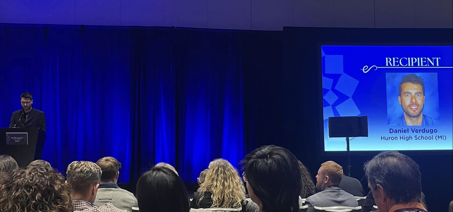 Huron High School Spanish teacher honored with national award for ...