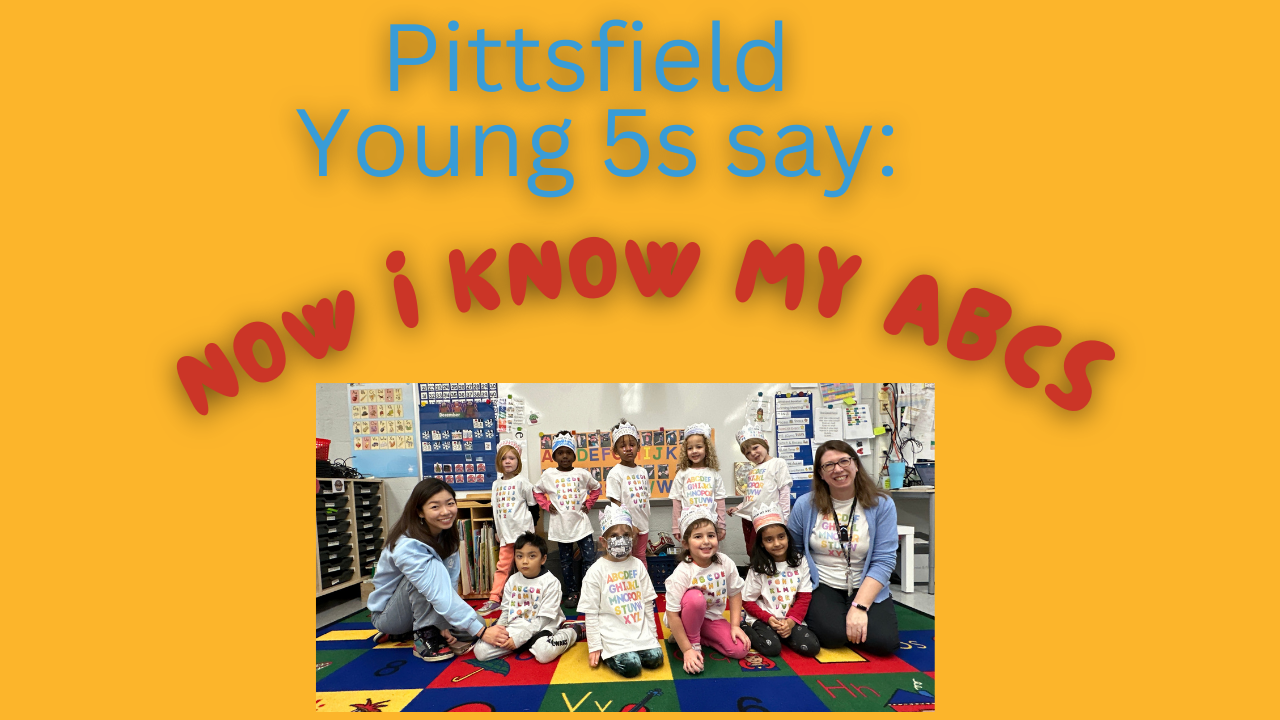 Y-A-Y! Pittsfield Young 5s celebrate learning their ABCs with a parade ...