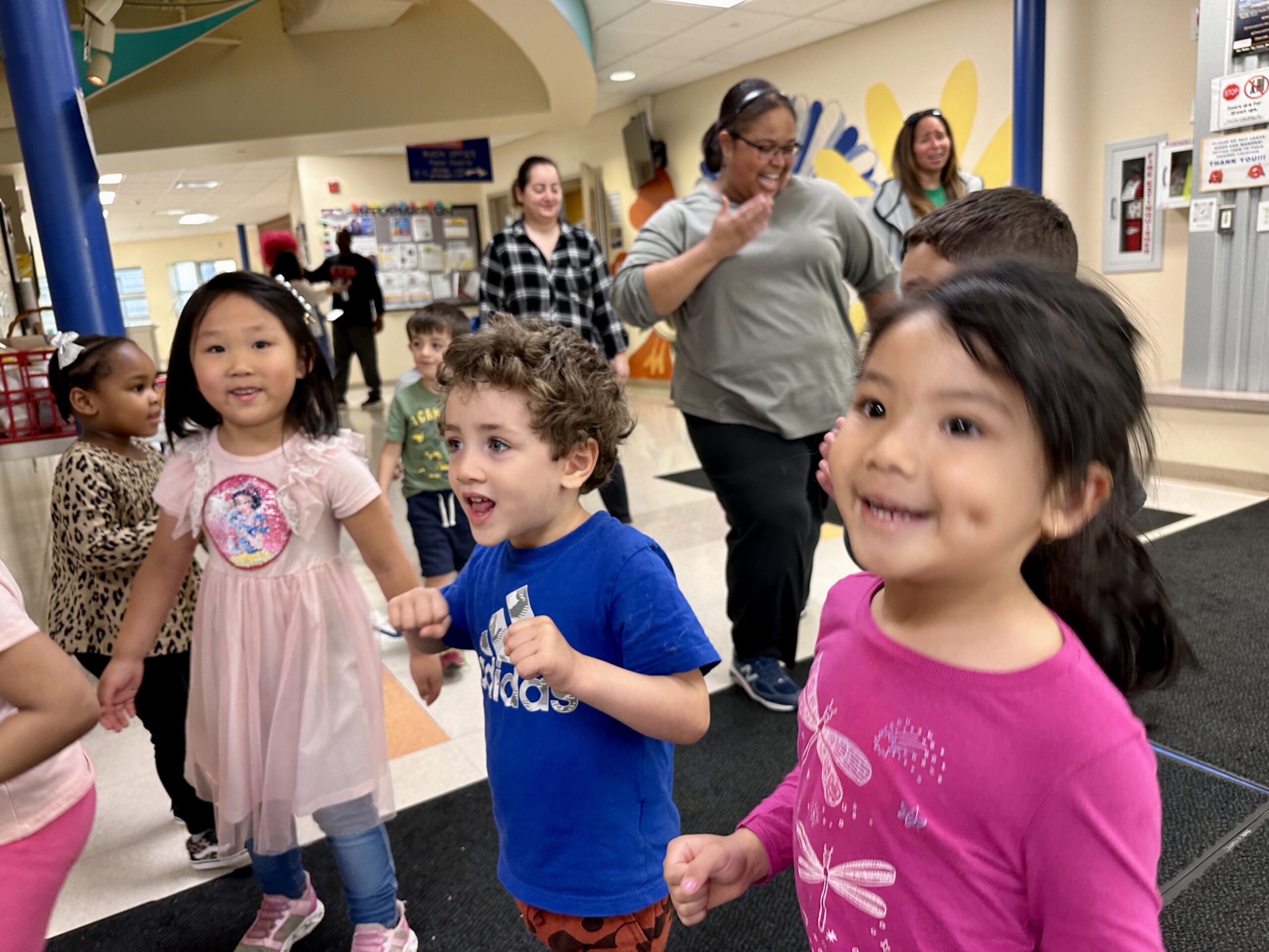 Westerman preschoolers boogie for global fitness on Project ACES Day ...