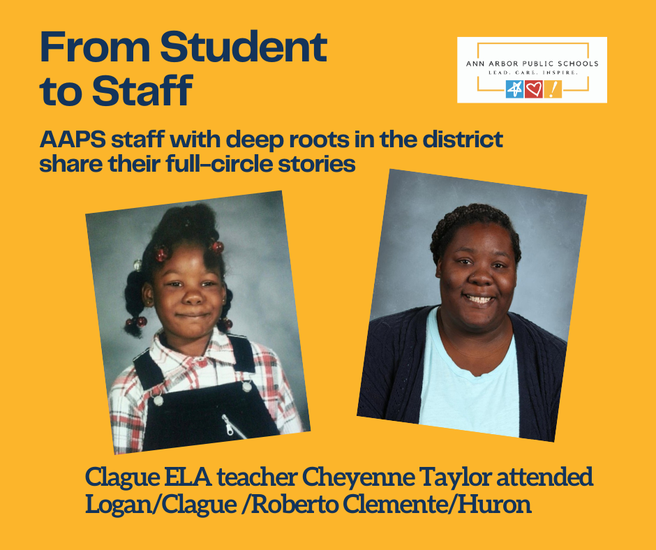 From Student to Staff: Cheyenne Taylor – AAPS District News