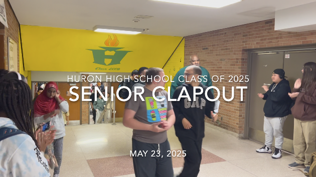 Huron Class of 2025 celebrated as they leave school as students for the ...