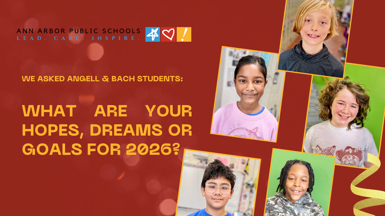 We asked Bach and Angell elementary students: What are your hopes ...