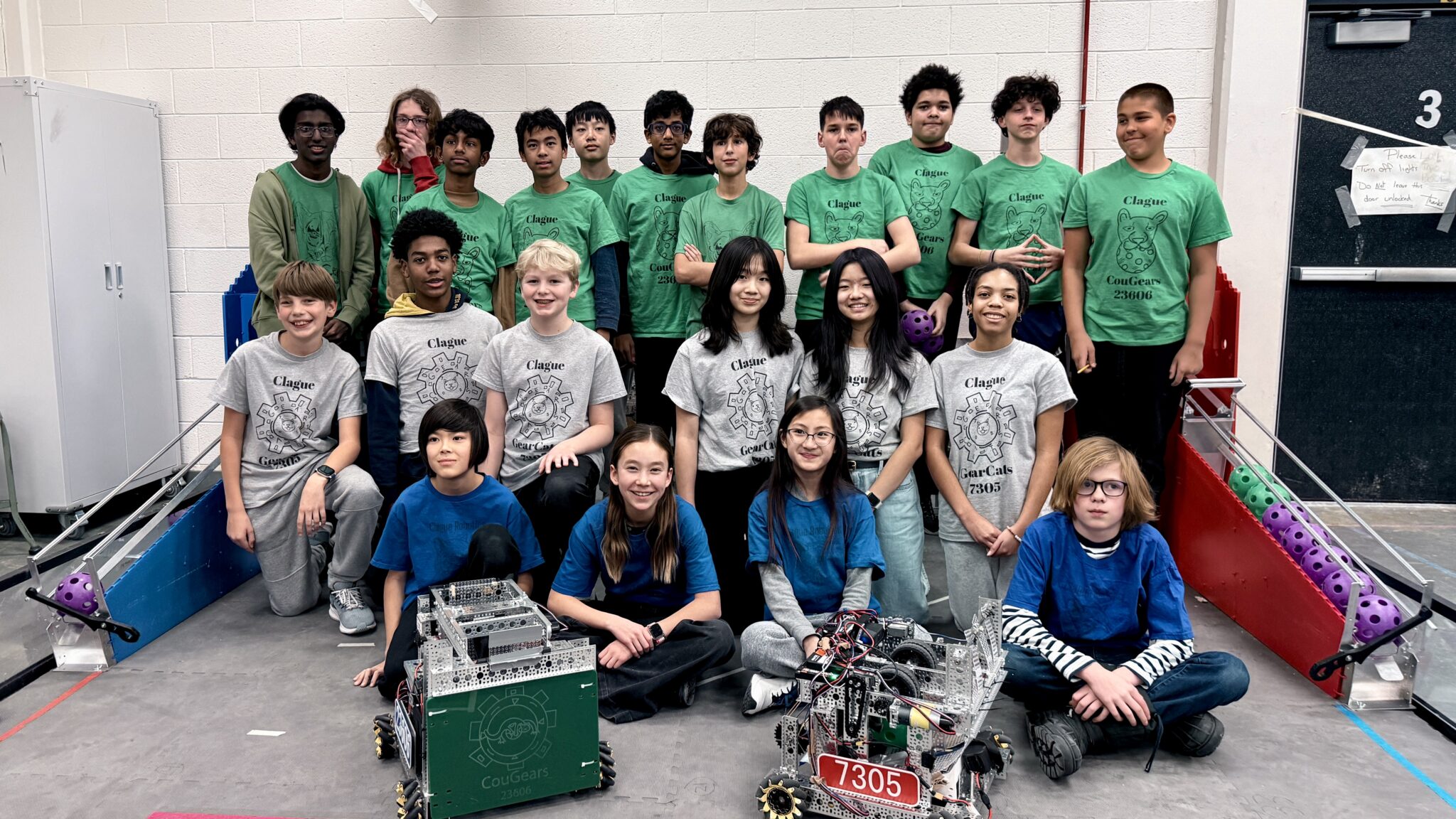 For the first time ever, Clague Middle School is sending a Robotics ...