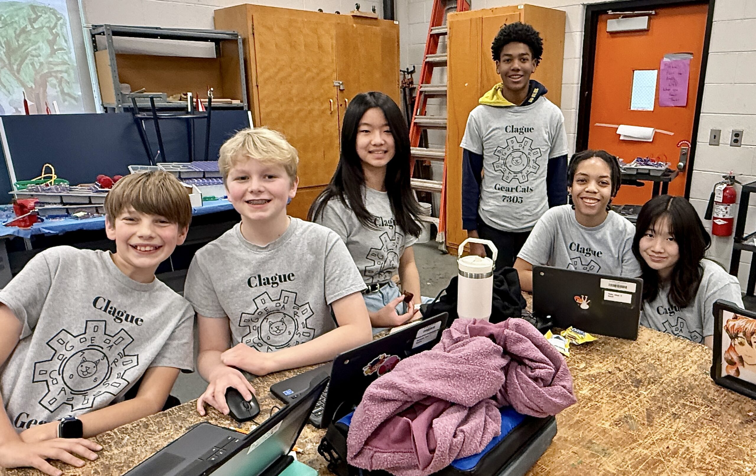 For the first time ever, Clague Middle School is sending a Robotics ...